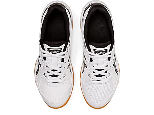 ASICS Women's Gel-Rocket 10 Indoor Sport Shoes, 10, White/Black