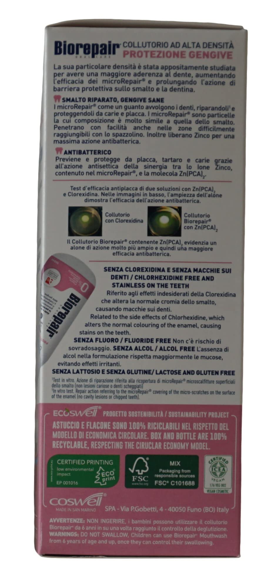 Biorepair Oral Care Collutorio, Pack of 6