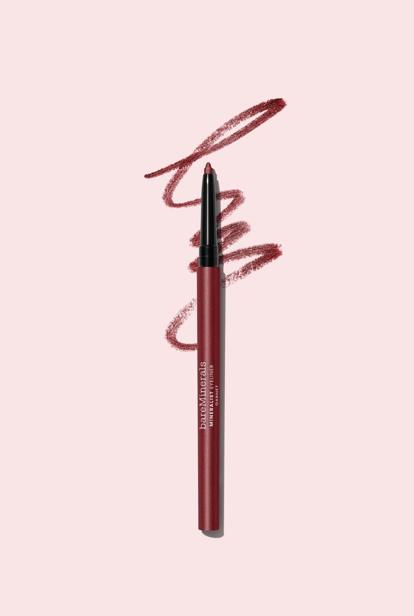 bareMinerals Mineralist Lasting Eyeliner, Mineral-Based Waterproof Eyeliner, Long-Lasting Blendable Color, Safe for Waterline, Retractable, Vegan