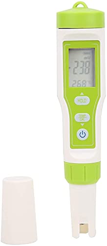 YUESFZ Precise Water Quality Testing Pen Portable PH ORP Conductivity Tester Temperature Meter Water Quality Detector with LED Display Practical Water Quality Detector