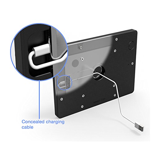 VidaMount Black Exposed Rear Camera VESA Enclosure Compatible with iPad Air 13" (M2) & iPad Pro 12.9" (4/5/6 Gen)