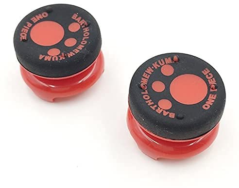 2 Pcs Analog Joystick Stick Cap Thumbstick Thumb Grip Cover Case for PS4 PS3 Xbox One Xbox 360 Controller (Red)