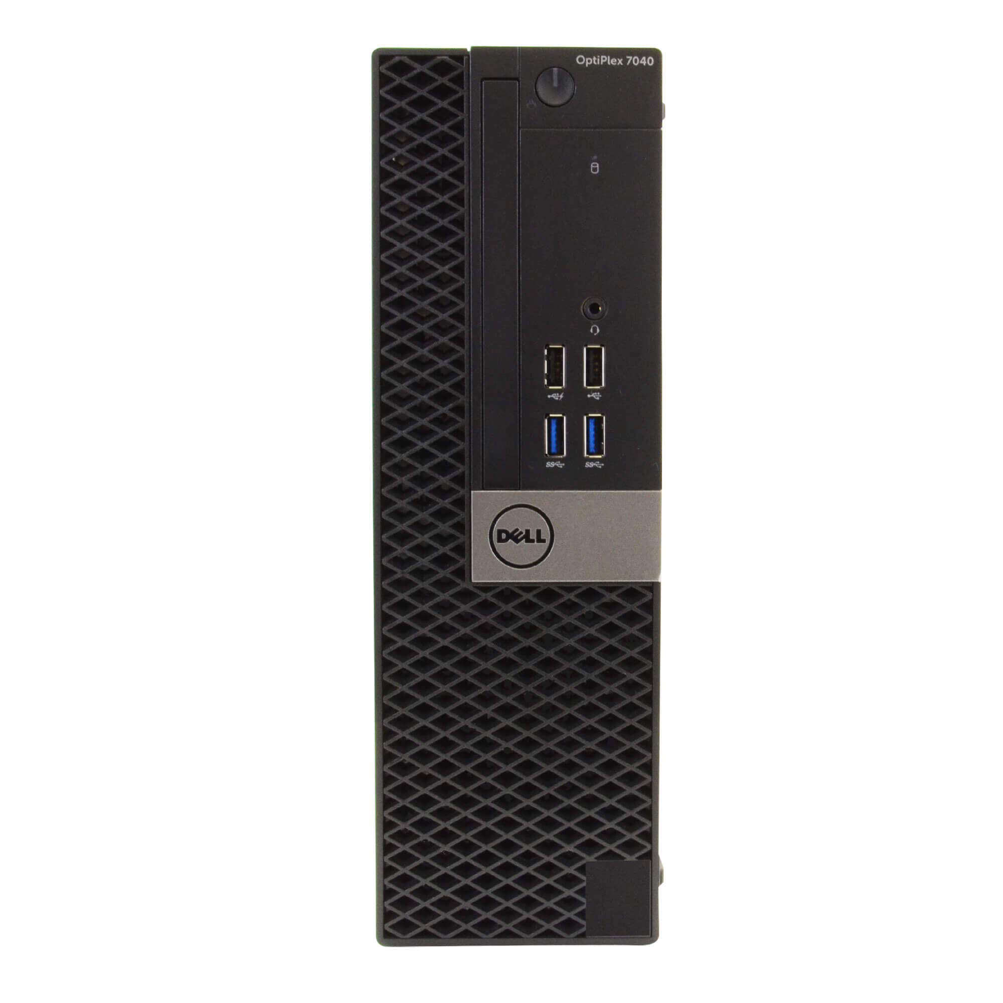 Dell OptiPlex 7040-SFF, Core i7-6700 3.4GHz, 16GB RAM, 480GB Solid State Drive, DVD, Windows 10 Pro 64bit, (Renewed)