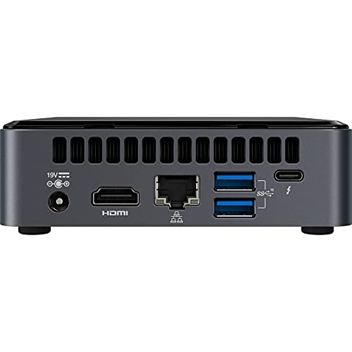 Intel NUC Kit NUC10I3FNK Business Mini Desktop Black (Intel i3-10110U 2-Core, 32GB RAM, 512GB m.2 SATA SSD, Intel UHD, WiFi, Bluetooth, 1xHDMI, SD Card, Win 10 Pro)