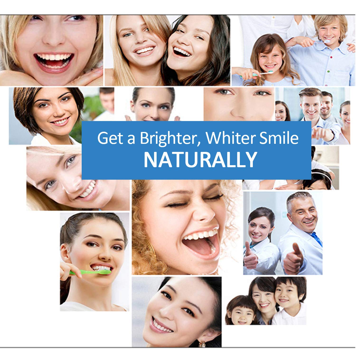 MitButy Teeth Whitening Strips with Natural Coconut Oil, 42 Non-Slip White Strips - Professional Safe Effects Tooth Whitener Solution at Home, 21 Treatments
