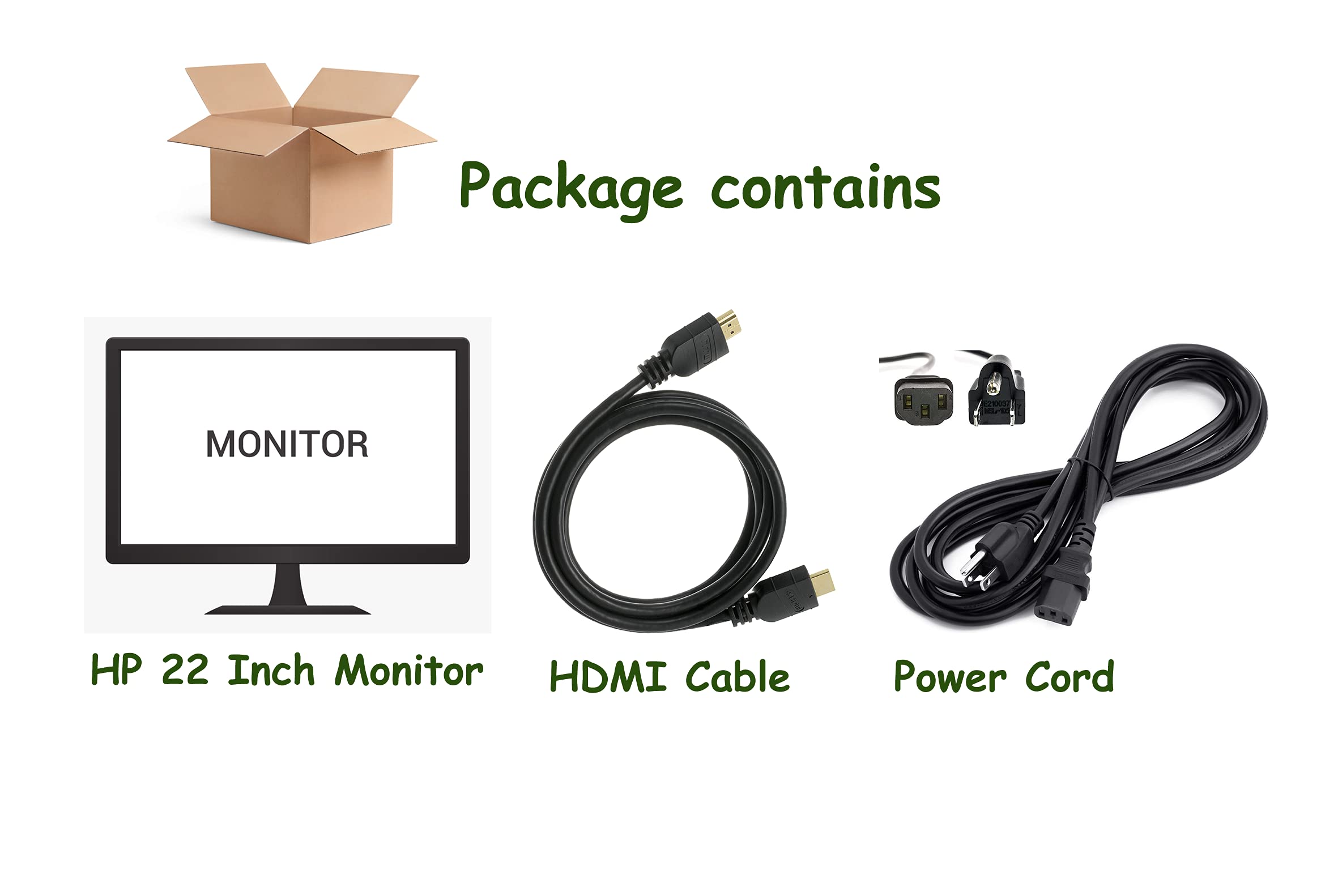 Dell P2217 LED Backlit 22 inch Monitor, VGA, HDMI, Display Port, 16.7 Million Colors, 178 Degree Viewing Angle, Built-in USB 3.0 hub, 1050p at 60Hz, 5 ms Response Time (Renewed)