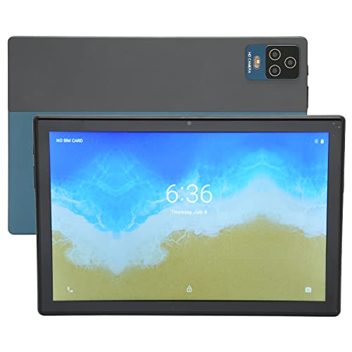 10.1in Tablet PC, RAM 4GB ROM 128GB Memory, BT 5.0, WiFi, Support 5G Dualband, Dual SIM Dual Standby, 4G Call, WiFi, 7000mah Battery Tablet