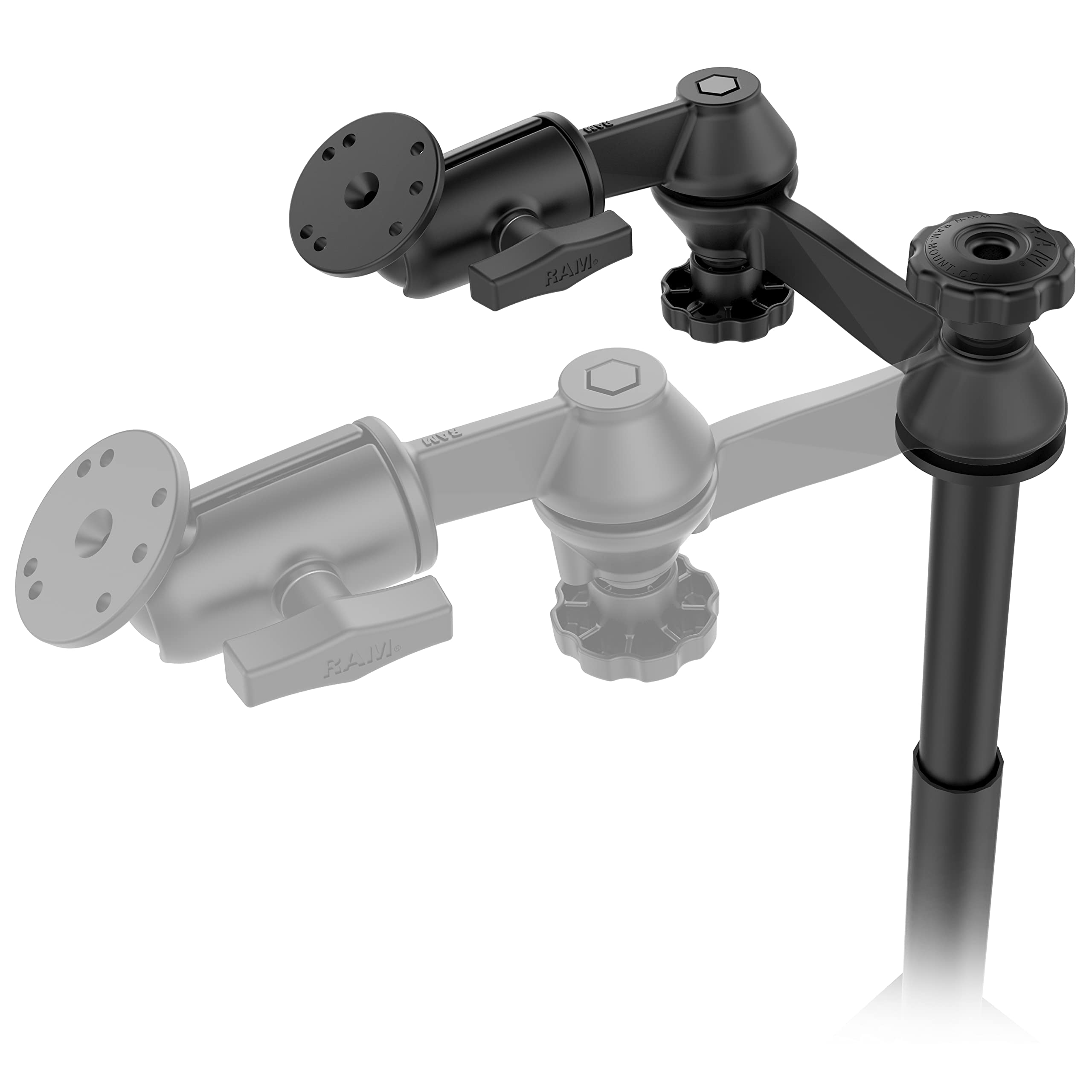 RAM MOUNTS No-Drill Mount for '15-25 Ford F-150, β17-24 F-250 + More RAM-VB-195-SW2 Compatible with RAM Tablet and Laptop Holders