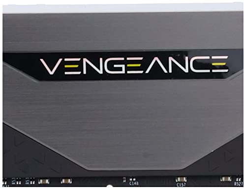 CORSAIR VENGEANCE RGB RT 64GB (2x32GB) DDR4 3600 (PC4-28800) C18 1.35V Desktop Memory