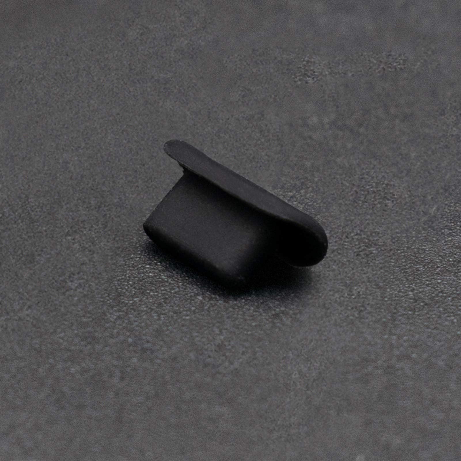 Bluelanss 5pcs Anti Dust Plugs for iPhone 1212 Pro1111 Pro MaxSEXRX8 Plus87, Silicone Dust Plugs Anti-dust Plugs Caps Charging Port and Earphone Jack Protector for iPad Air Mini Pro Black