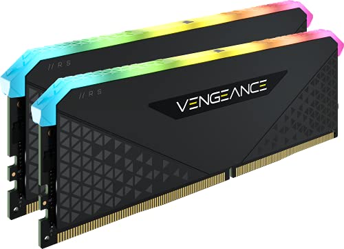 CORSAIR VENGEANCE RGB RS 16GB (2x8GB) DDR4 3600 (PC4-28800) C18 Desktop memory