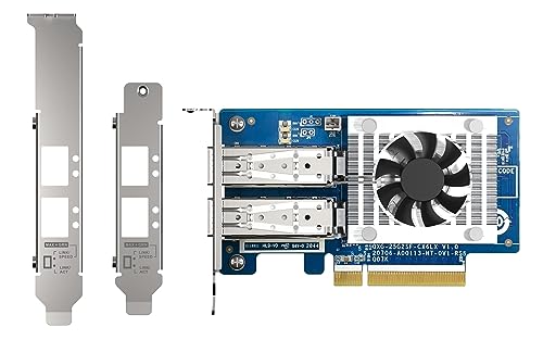 QXG-25G2SF-CX6 Two Port 25GbE Network Card with SR-IOV and RoCE for Improved Network and VMware® Virtualization Environments