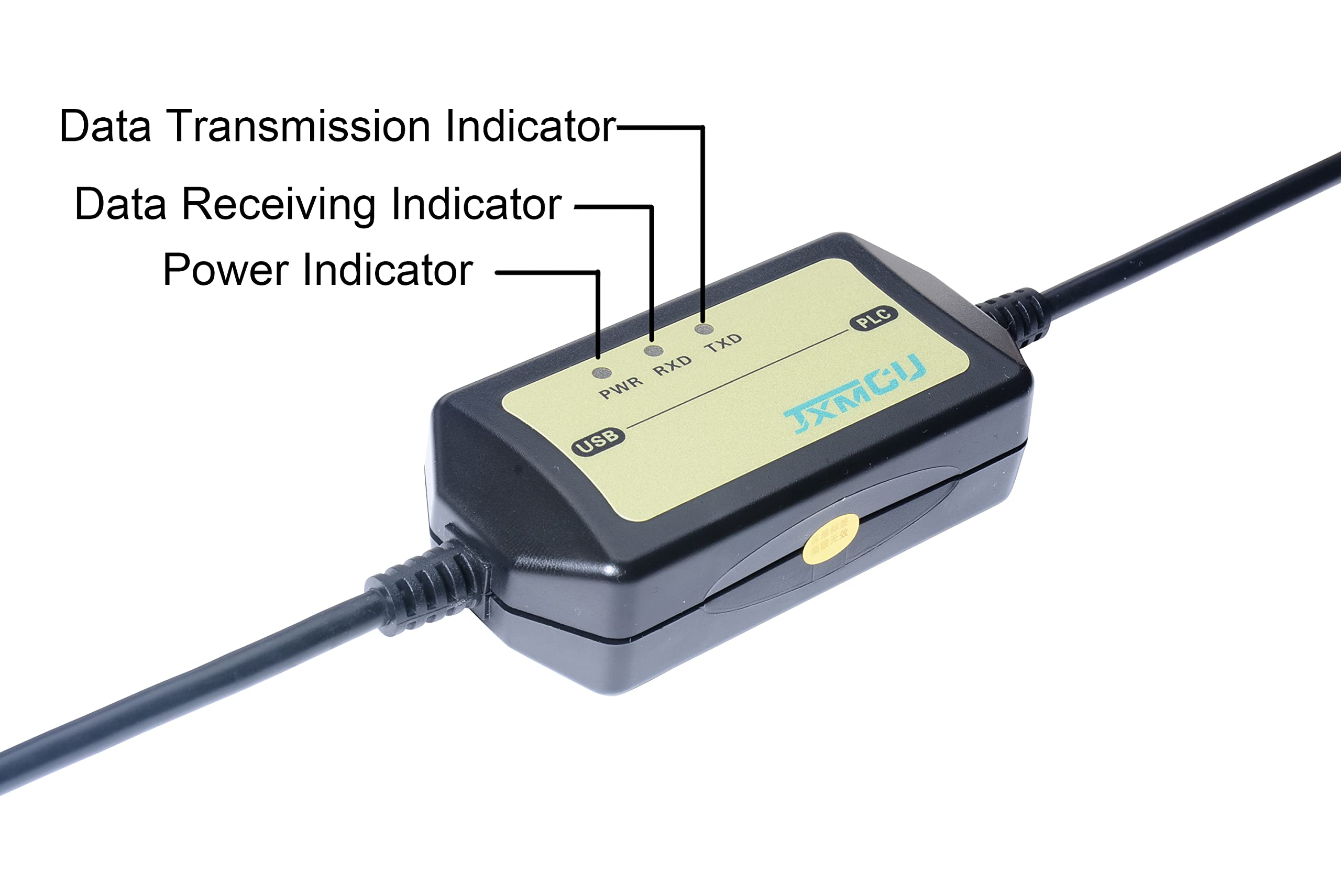 Avanexpress PLC Cable USB-SC09 A Series Interface, Compatible with PLC Programming Cable FX Series USB to RS422 Adapter