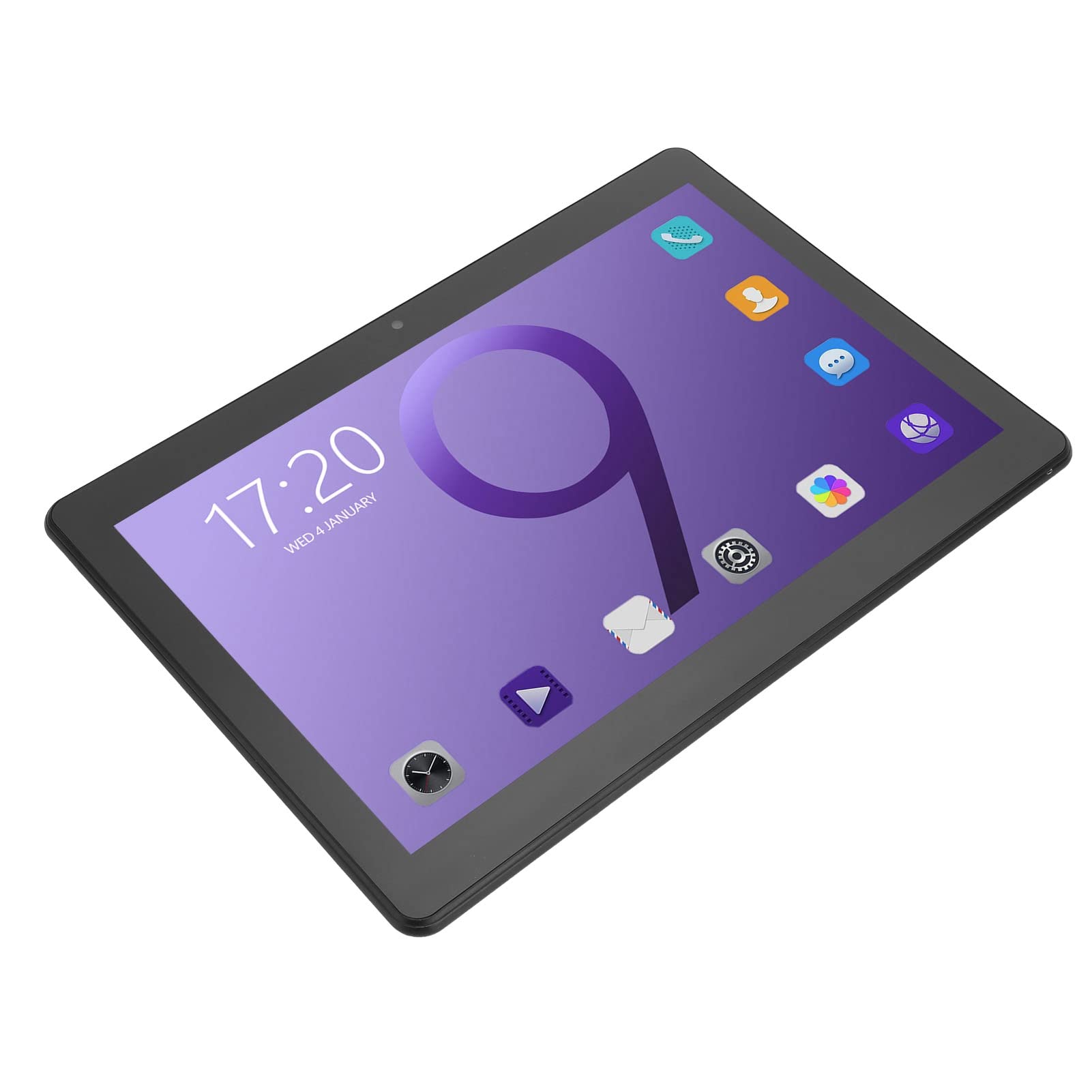 10.1in Tablet, Calling Tablet 1960x1080IPS 2.4 5G Dual Band WiFi 100240V Dual Camera for Study (US Plug)
