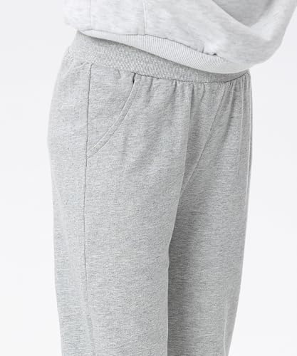 GFQLONG Toddler Baby Boys 2 Pack Cotton Active Jogger Pants,Kids Casual Athletic Sweatpants Solid Pocket Bottoms,Black+Grey 3-4T