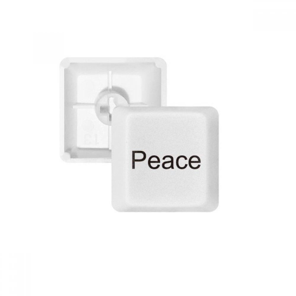 DIYthinker Peace Word Inspirational Quote Sayings Keycap Mechanical Keyboard PBT Gaming Upgrade Kit