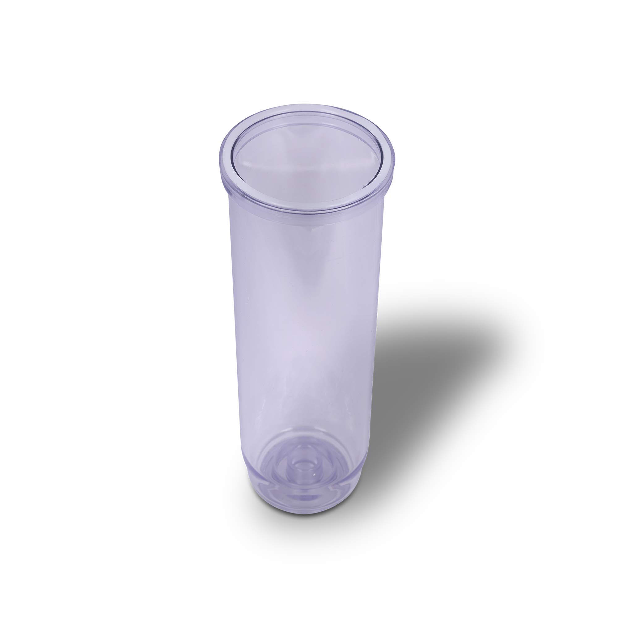10 Inches Transparent Standard Whole House Water Filter System Presser Relief Valve, 3/4β Inlet/Outlet Brass Port & 6 Granular Activated Carbon Water Filter Cartridge