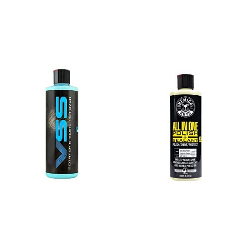 Chemical Guys All in One Polish and Scratch & Swirl Remover Bundle (2 16 oz Bottles)