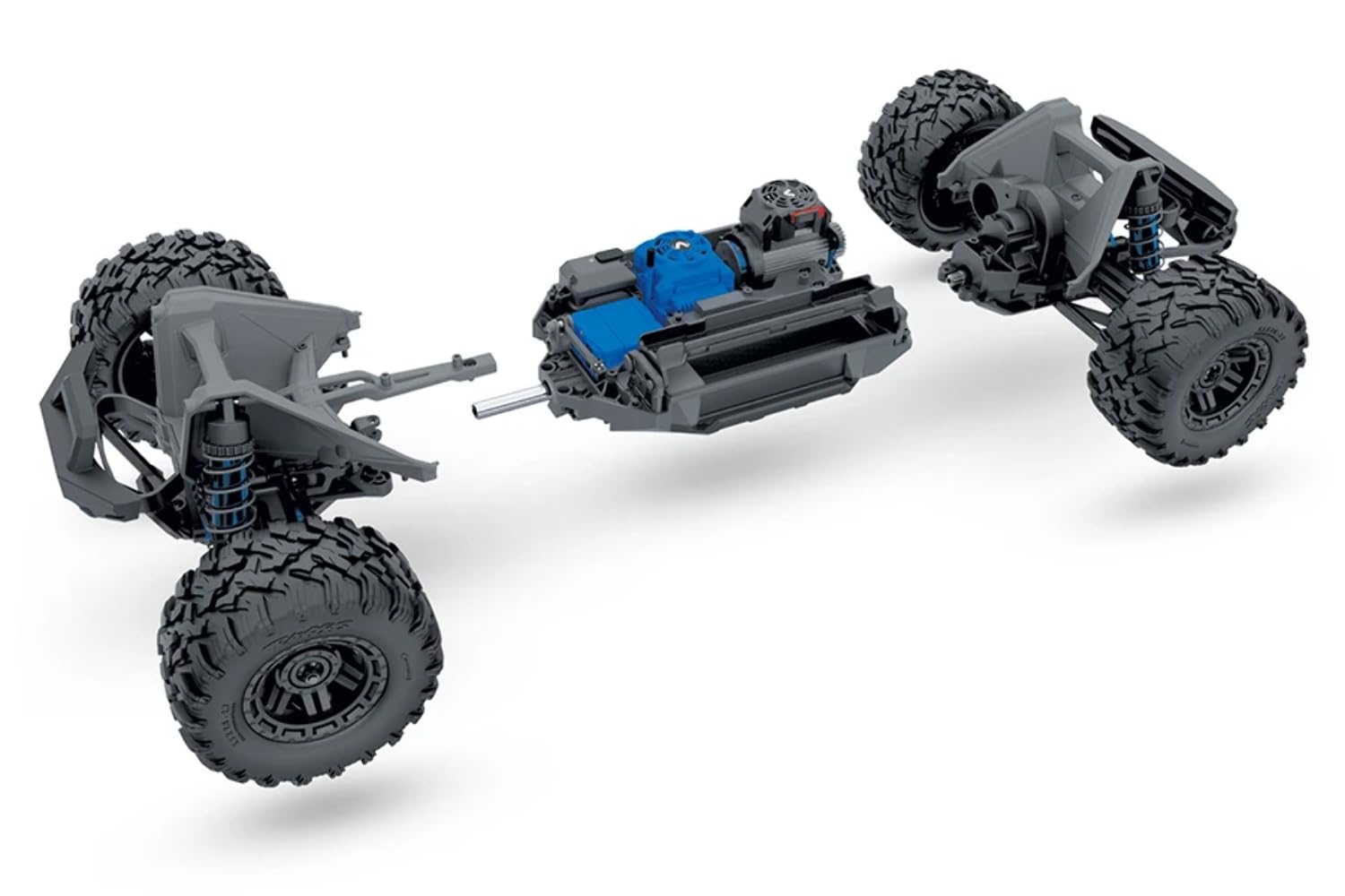 1/10 Maxx RTR Monster Truck, TQi 2.4Hgz, VXL4s ESC, Rock 'N Roll