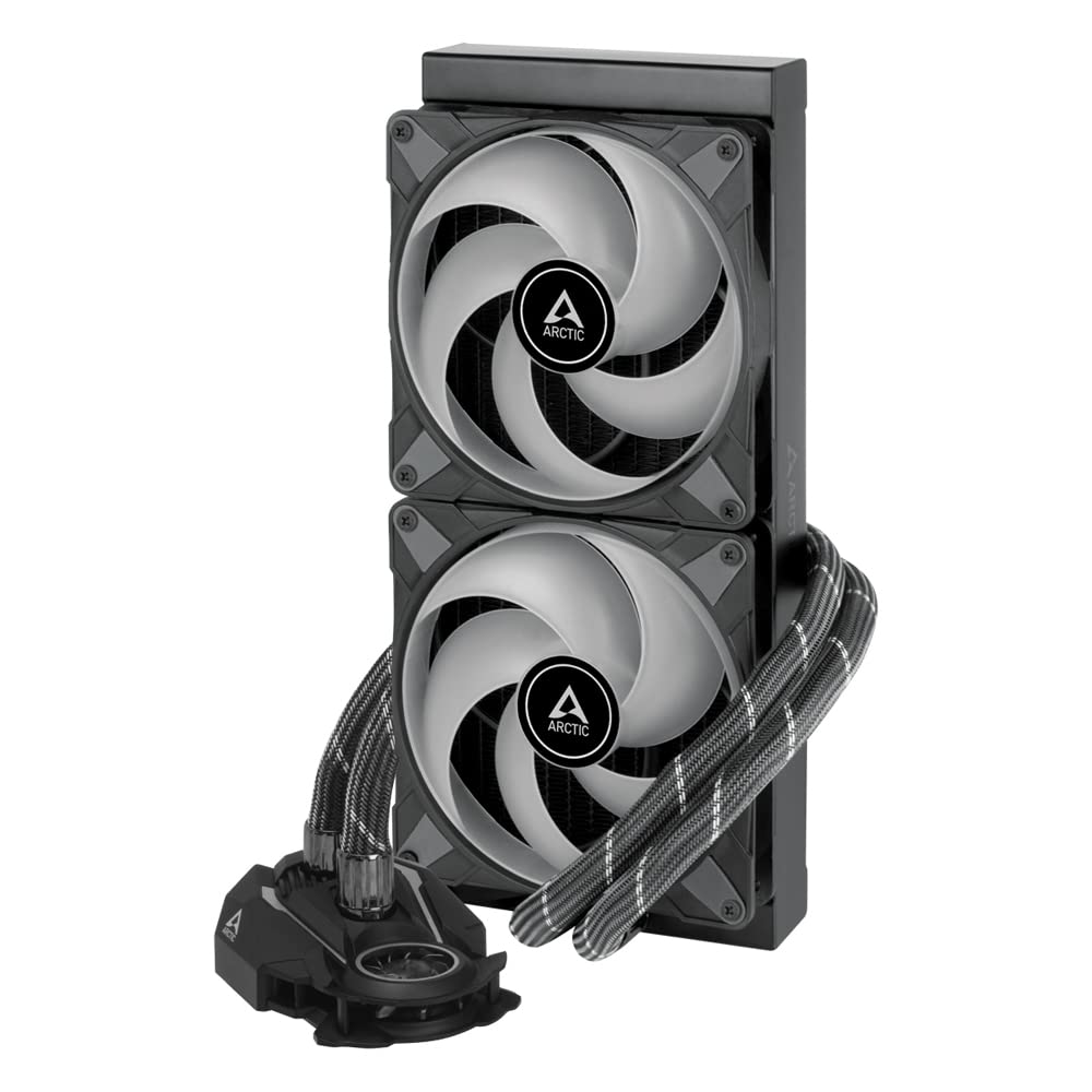 ARCTIC Liquid Freezer II 280 RGB - Multi-Compatible CPU AIO Water Cooler with RGB, efficient PWM-Controlled Pump, CPU Cooler, AIO Cooler, CPU Liquid Cooler - Black