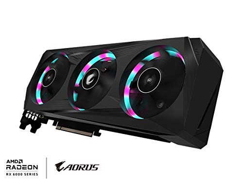 Gigabyte AORUS Radeon RX 6700 XT Elite 12G Graphics Card, WINDFORCE 3X Cooling System, 12GB 192-bit GDDR6, GV-R67XTAORUS E-12GD Video Card