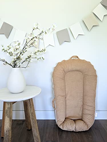 NoomiNest Baby Lounger Extra Cover for DockATot Deluxe (Sand)