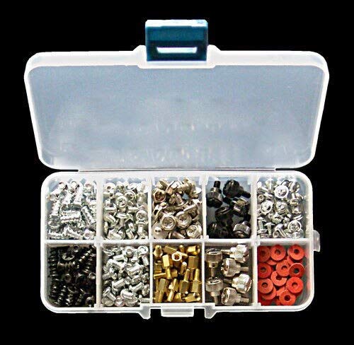 228pcs for Computer Screw Motherboard Optical Drive Fan Chassis Hard Disk Screws Kit SCRW-027474