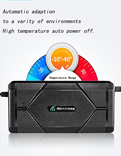 TCTYALR 370W Power 60V 5a 6a Electric Scooter Charger 71.4V 17S ebike Lithium ion Batteries Charger
