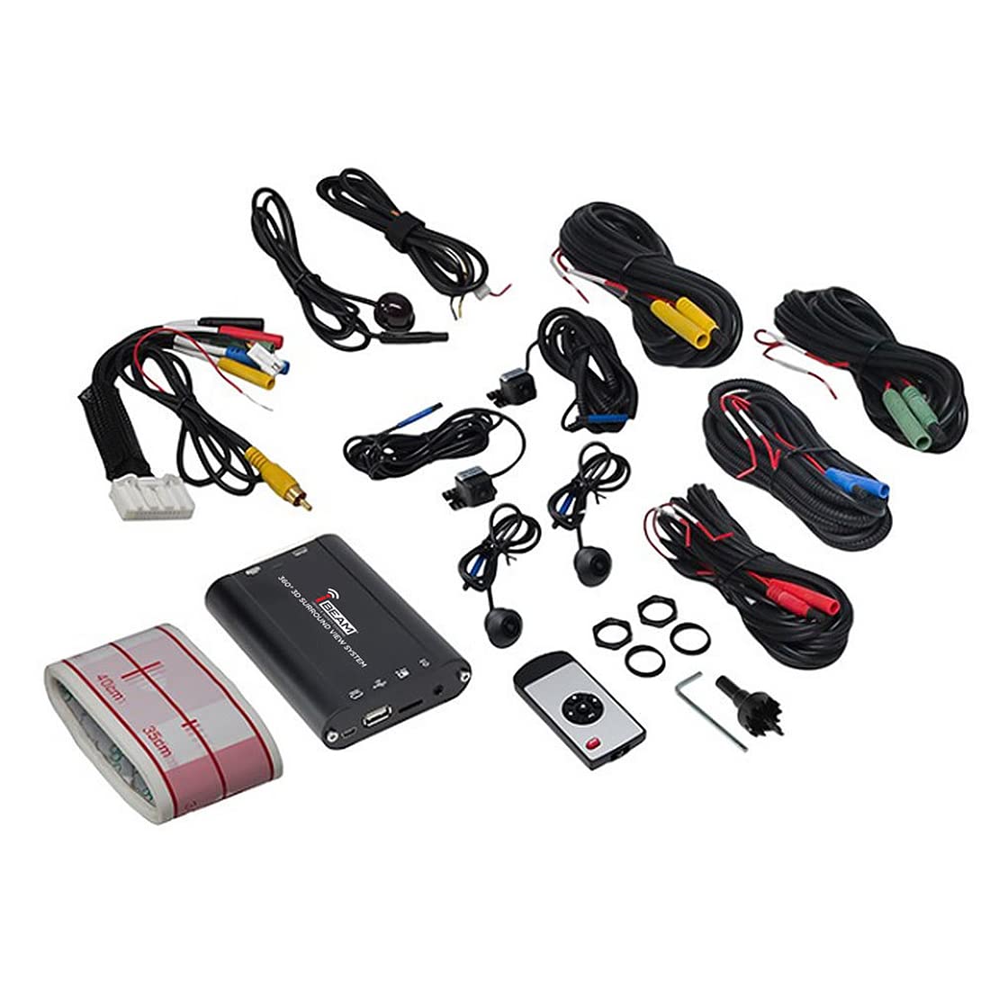 iBeam 360-Degree 3D SVM Camera System with DVR