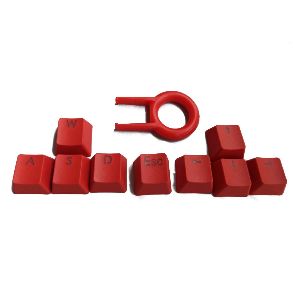 9 Keys PBT Backlit Keycaps WASD/ESC/Direction With Key Cap Puller For MX Switches Mechanical Keyboard keycaps set custom percent puller anime Keyboard key caps cover Gaming spacebar mechanical Wired