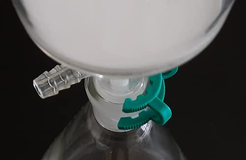 Glass Vacuum Suction Filter Filtration Kit 1000mL Conical Flask 250ml Buchner Funnel (250/1000ml)