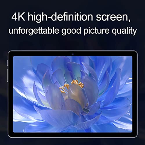 10.1 Inch Tablet, Android 10, Octa Core CPU, FHD+ Screen and Dual Speakers, 4GB RAM + 32GB ROM, Expandable128GB, 2MP+5MP, Dual SIM, 4000mAh Large Battery, GPS+FM+WiFi+Bluetooth