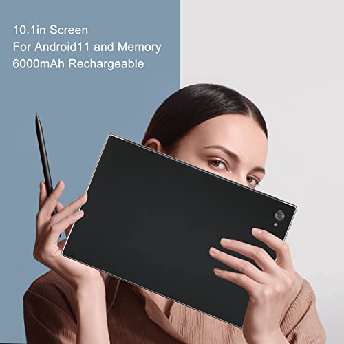 10.1 Inch HD Tablet, 1960x1080 IPS 8 Core CPU Tablet for 11, 2.4G 5G WiFi Dual Band Calling Tablet, 8MP 20MP Dual Camera Tablet for Home, Office, Travel