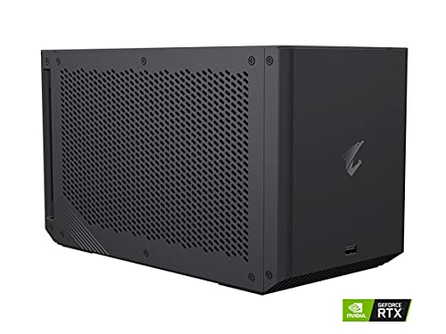 GIGABYTE AORUS RTX 3080 Ti Gaming Box eGPU, WATERFORCE All-in-One Cooling System, Thunderbolt 3, GV-N308TIXEB-12GD External Graphics Card