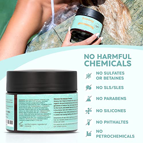 Botany Natural Hair Mask and Deep Conditioner for Colored & Straightened Hair