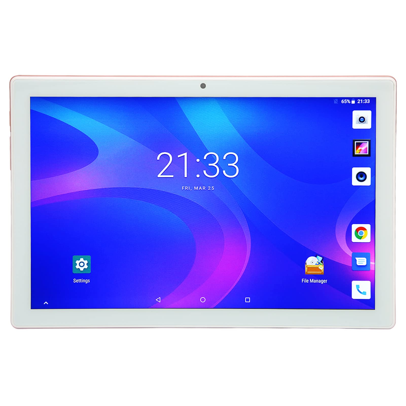 10.0in Tablet, 1920x1200 Pink Front 8MP Rear 13MP Calling Tablet 100‑240V for Playing (US Plug)