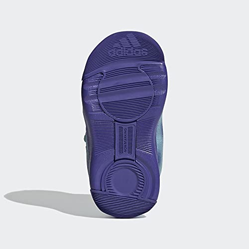 adidas Kids Activeplay Monsters Track and Field Shoe, Sonic Aqua/White/Light Aqua, 6 US Unisex Toddler