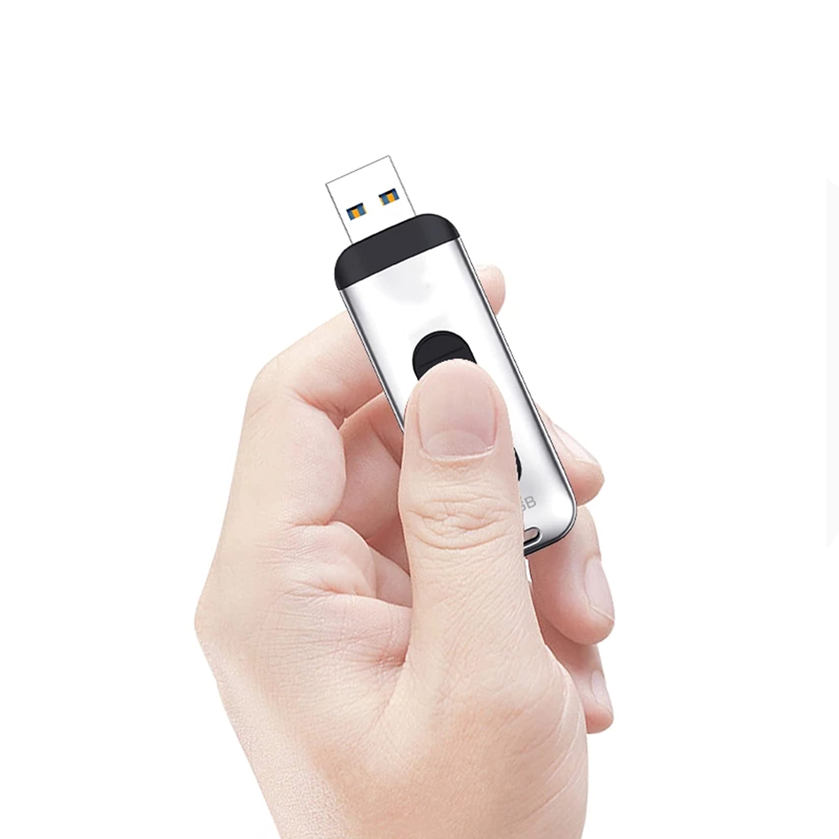 GMZS External SSD USB3.1 USB3.0 128GB 256GB Hard Drive Portable Solid State Drive PC,128GB