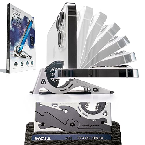 Pocket Tripod Wallet-Size iPhone Tripod - Universal Kit (Panda White)