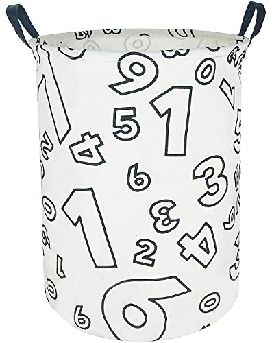 ASKETAM Baby Laundry Basket, Durable, Large Capacity, Lightweight, Portable, Waterproof