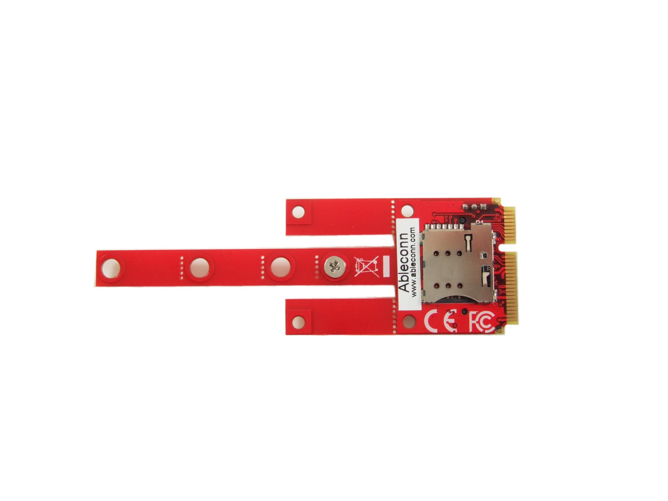 Ableconn MPEX-134B Mini PCIe Adapter with M.2 Key B Slot - Support USB/PCIe/SATA Based M2 B Key or B-M Key Module for Mini PCI Express