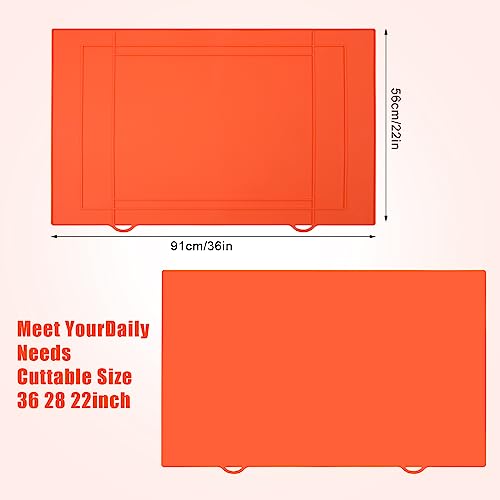 36'' Griddle Mat for Blackstone, Cuttable Silicone Griddle Mat Non-Stick Grill Mats Griddle Grill Silicone Cover Griddle Protective Mat Griddle Mat Protector (36/28/22inch)