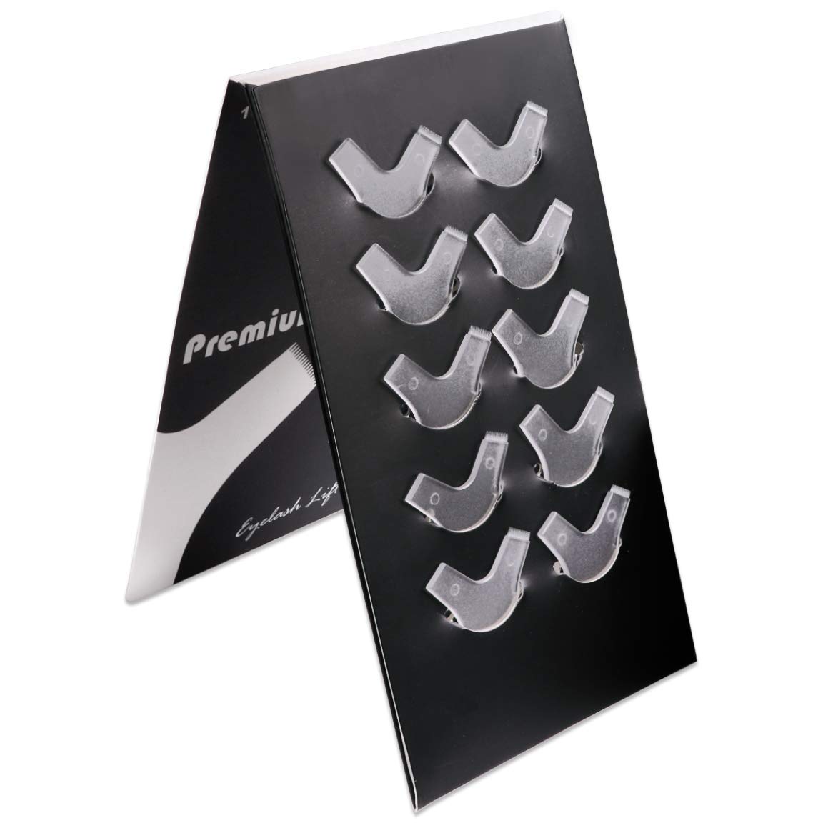 10 Pcs - Beauticom Dolly's Lash Y Shape Eyelash Lift Silicon Brush - for Eyelash Perm Extension MakeupTool
