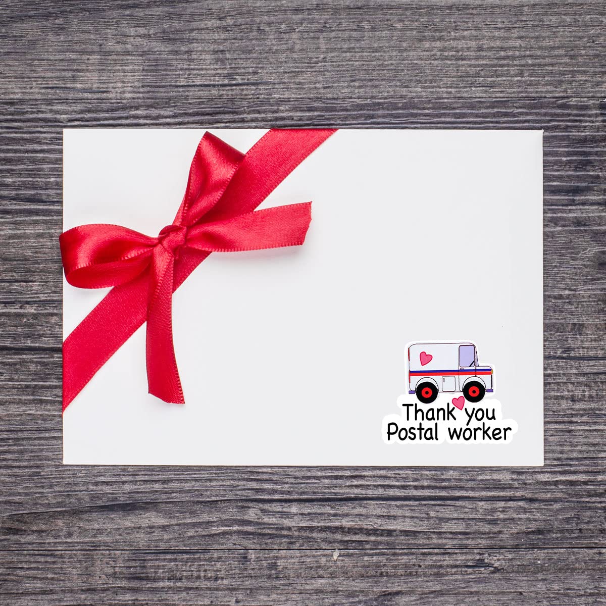 Wailozco Thank You Postal Worker Stickers,Thank You Stickers,Handmade Stickers,Small Shop Stickers,Envelopes Stickers for Small Business, Online Retailers,Handmade Goods,500 Labels Per Roll