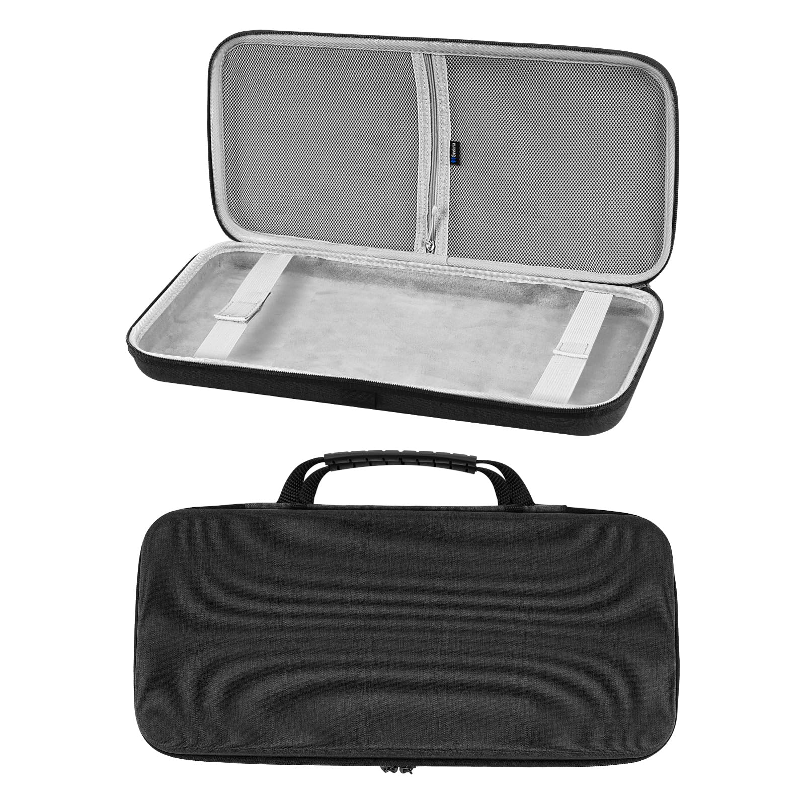 Geekria Tenkeyless Keyboard Case, Hard Shell Travel Carrying Bag for TKL 80% Compact 87 Key Computer Mechanical Gaming Keyboard, Compatible with Logitech G915 TKL, G PRO Keyboard, G PRO X TKL
