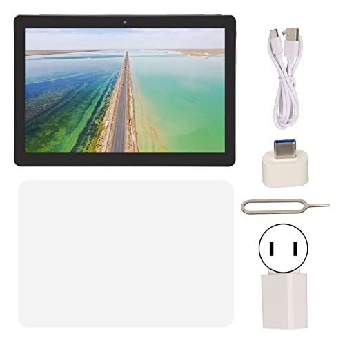 10.1 Inch Tablet Dual Standby Dual SIM ROM 64GB 100240V Gaming Tablet for Office, Travel and Home (US Plug)