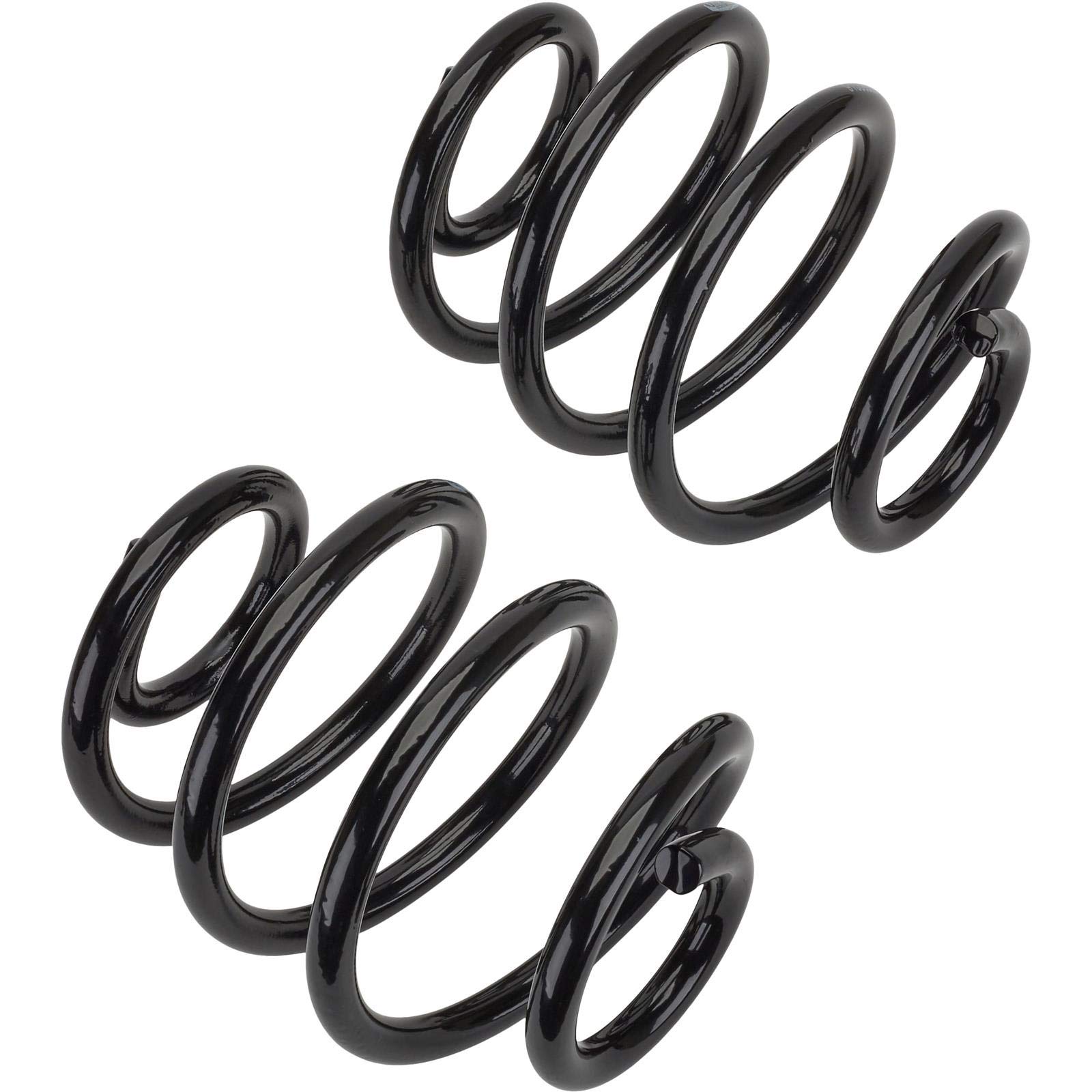 1963-1972 C10 3 Inch Front and 5 Inch Rear Drop Lowering Kit with Shocks - Improve Stance and Ride Quality, Fits 6 Cylinder and V8 Trucks, Black Powder Coated Springs