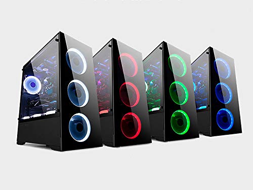 Bgears b-Voguish-RGB Gaming PC ATX case, Include: 6 x 120mm ARGB Fans, 1 x 10 Fans Controller, 1 x Remote Controller, USB3.0, Support up to EATX Motherboard, Support Graphic Card up to 380mm Long