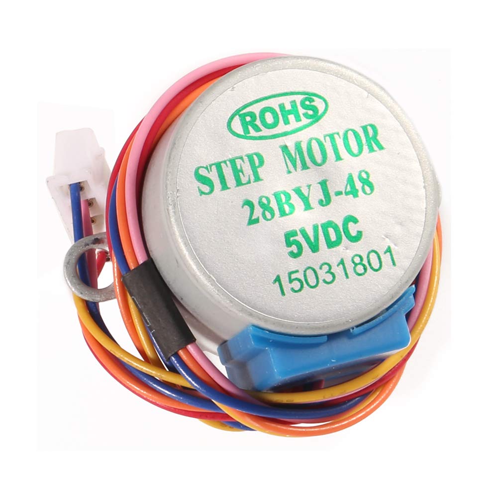 AITRIP 6 Sets 28BYJ-48 ULN2003 5V Stepper Motor + ULN2003 Driver Board for Arduino PI PIC Raspberry Pi