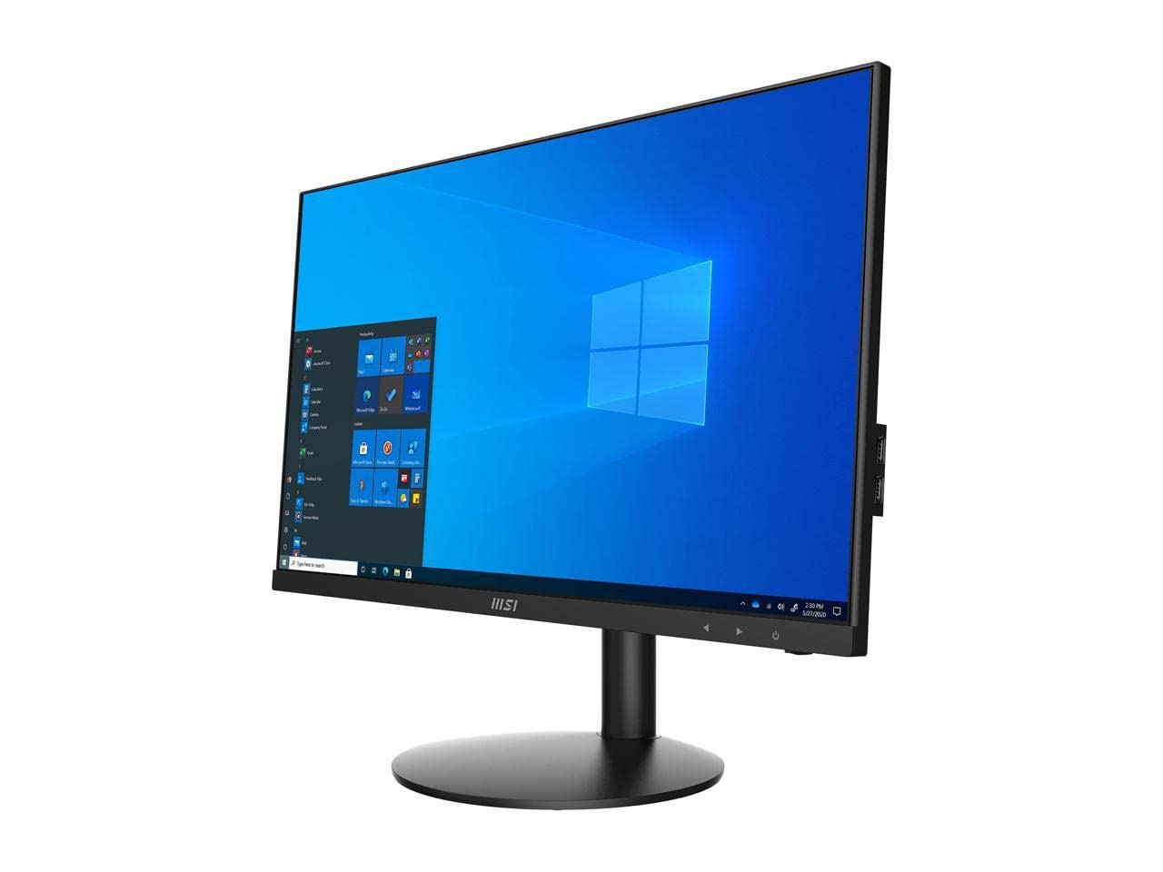 CUK PRO AP241 by MSI All-in-One Professional Desktop PC (Intel Core i9, 32GB DDR4 RAM, 1TB NVMe SSD + 2TB HDD, Intel UHD 610, 23.8" IPS LED Display, Windows 10 Pro) Student AIO Computer